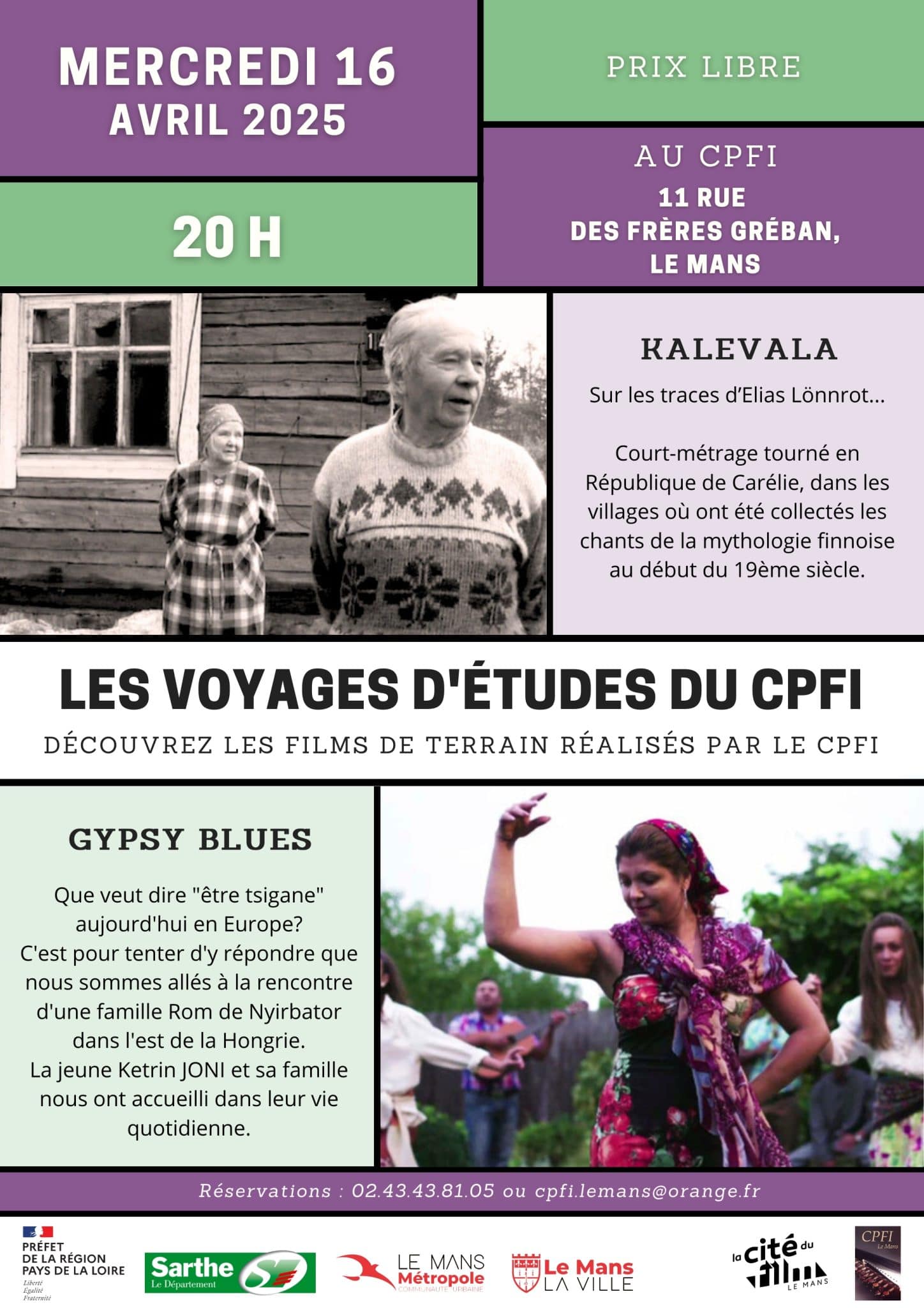 Soirée films : Les voyages d'études du CPFI - CPFI - Musiques du Monde